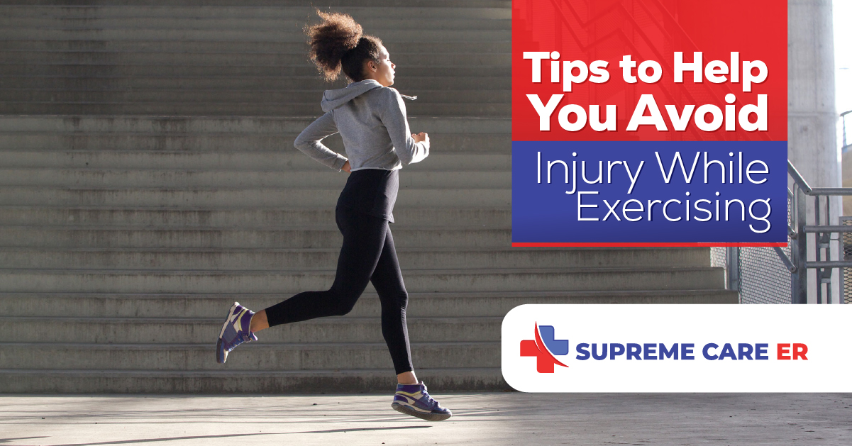 Tips to Help You Avoid Exercise Injury Emergencies