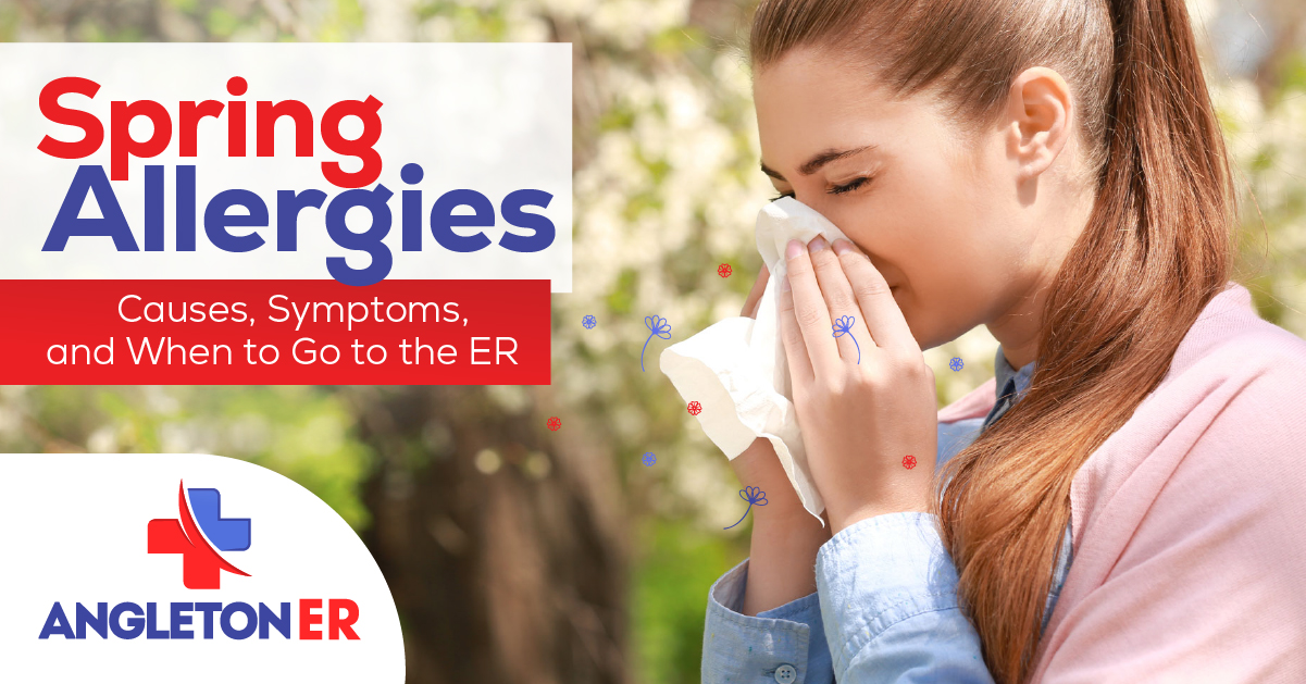 Spring Allergies Causes, Symptoms & More - Angleton Emergency Room ...